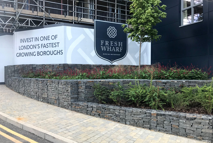 Fresh Wharf - Barking — Retaining Solutions